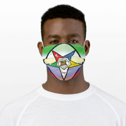 The OES Adult Cloth Face Mask | Zazzle