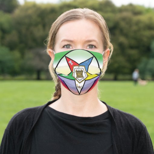 The OES Adult Cloth Face Mask | Zazzle