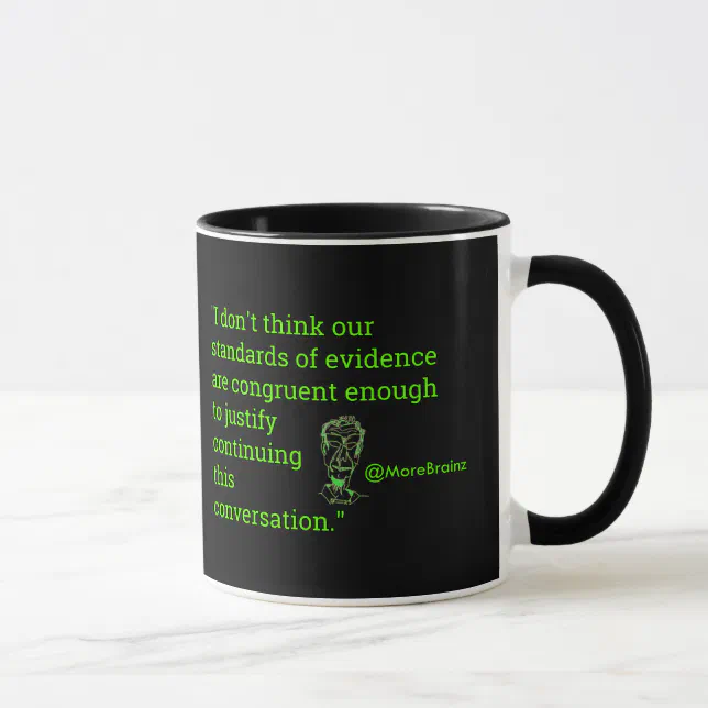 The office argument-stopper mug, lefty edition. mug | Zazzle