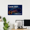 The Official Comet ISON Poster and Finder Chart | Zazzle