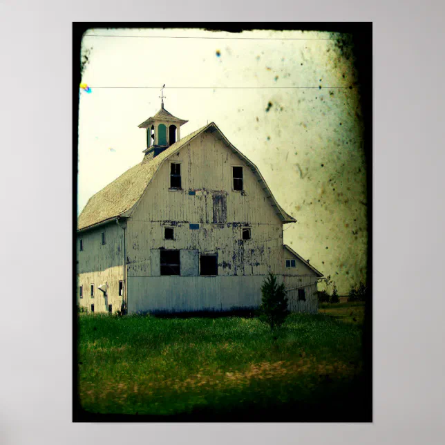 The Old Barn Poster | Zazzle