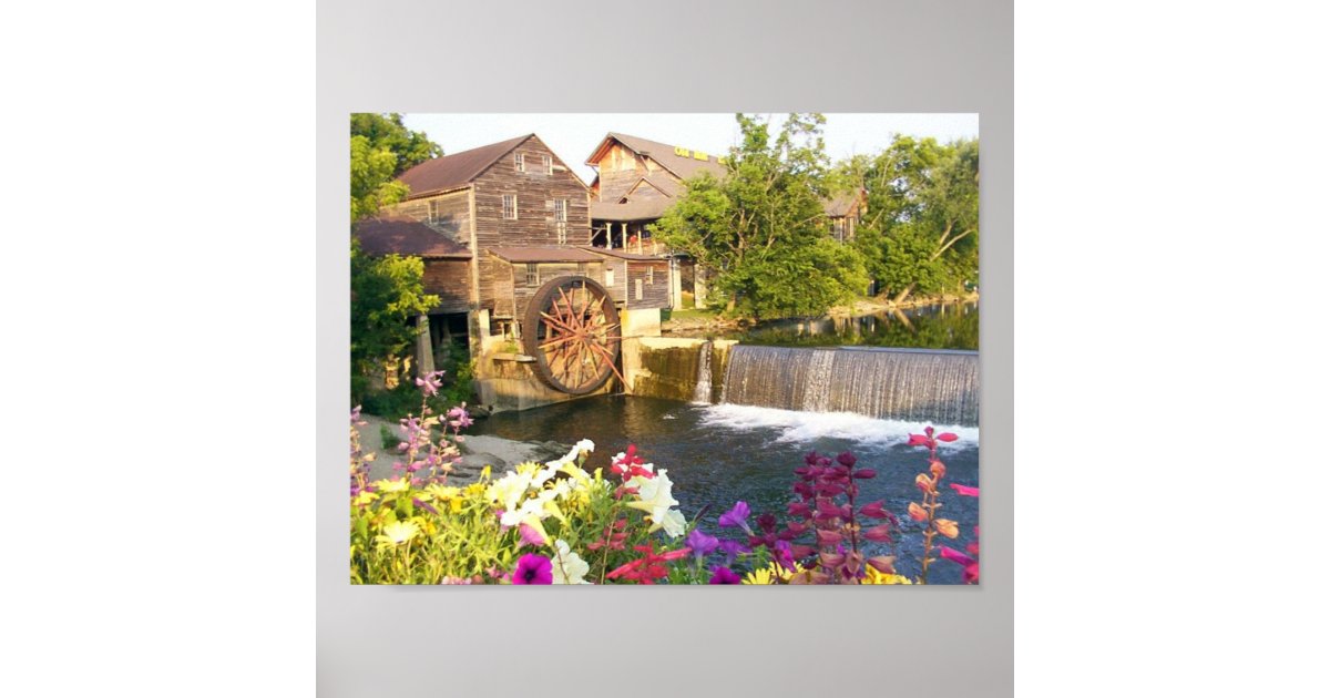The Old Mill Poster | Zazzle