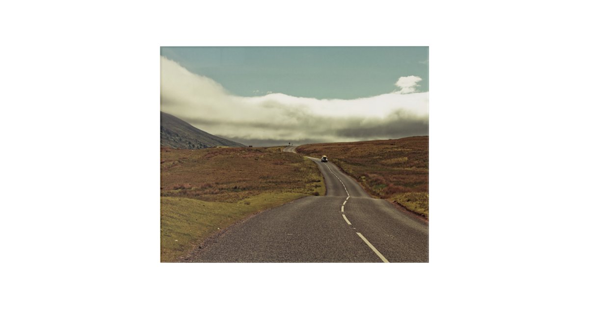 The Open Road Acrylic Print | Zazzle