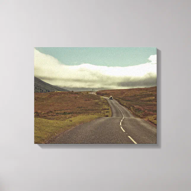 The Open Road Canvas Print | Zazzle