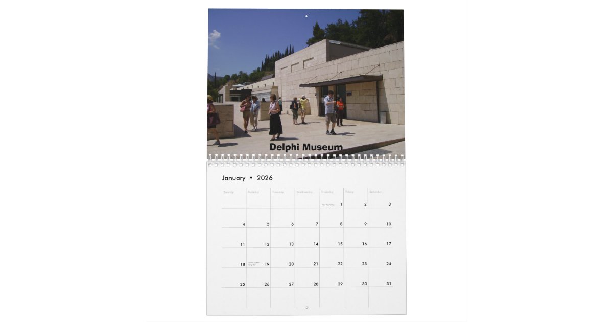 The "Oracle of Delphi" Calendar | Zazzle