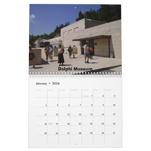 The "Oracle of Delphi" Calendar | Zazzle