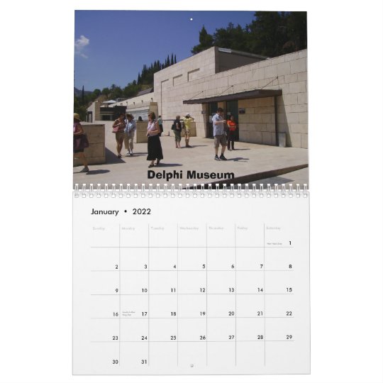 The "Oracle of Delphi" Calendar | Zazzle.com