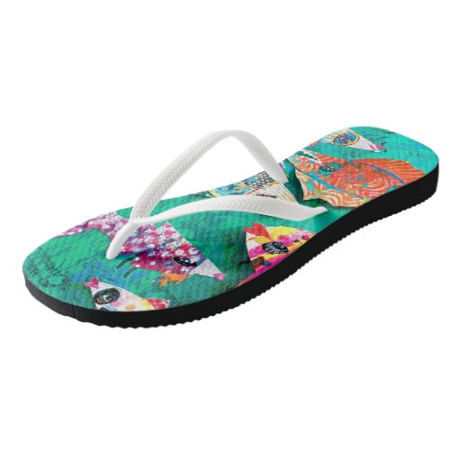The ORIGINAL Fishy Flops Flip Flops | Zazzle