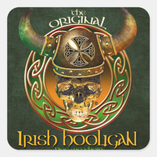 Irish Hooligan Stickers | Zazzle