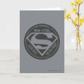 The Original Man of Steel Card | Zazzle