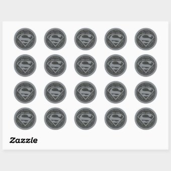 The Original Man of Steel Classic Round Sticker | Zazzle