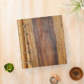 The Original Old Fashioned Wooded Binder | Zazzle