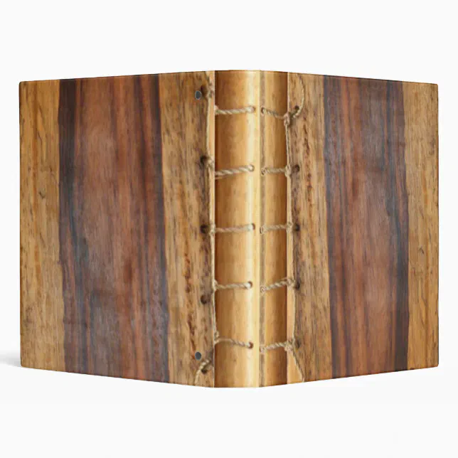 The Original Old Fashioned Wooded Binder | Zazzle