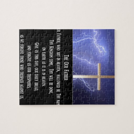 The Our Father Prayer Jigsaw Puzzle | Zazzle