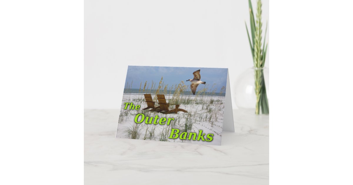 THE OUTER BANKS GREETING CARD | Zazzle.com