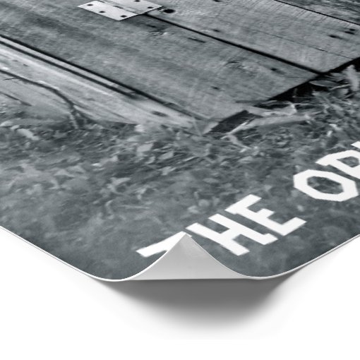 "The Outhouse" Poster | Zazzle