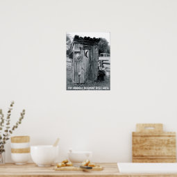 "The Outhouse" Poster | Zazzle