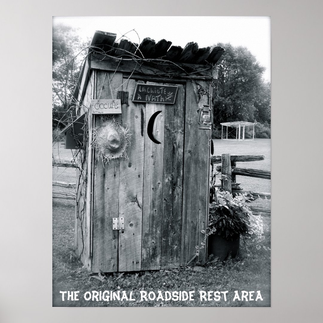 "The Outhouse" Poster | Zazzle