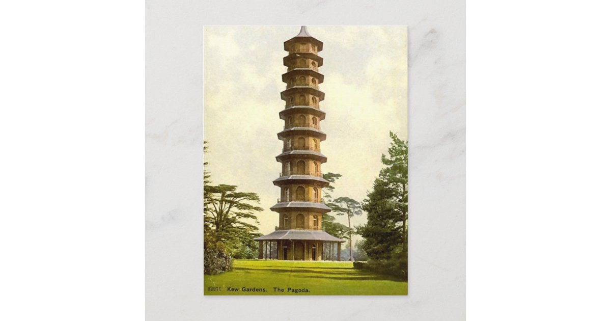 The Pagoda, Kew Gardens Postcard | Zazzle