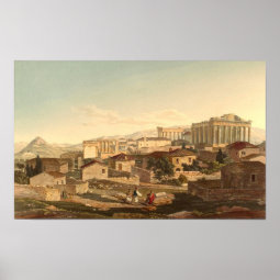 The Parthenon Poster | Zazzle