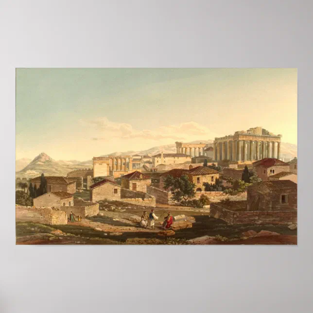 The Parthenon Poster | Zazzle