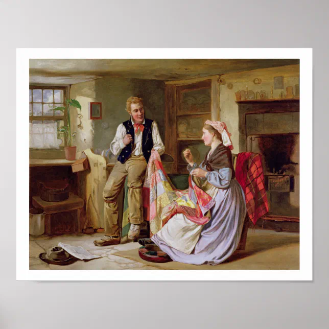 The Patchwork Quilt Poster | Zazzle