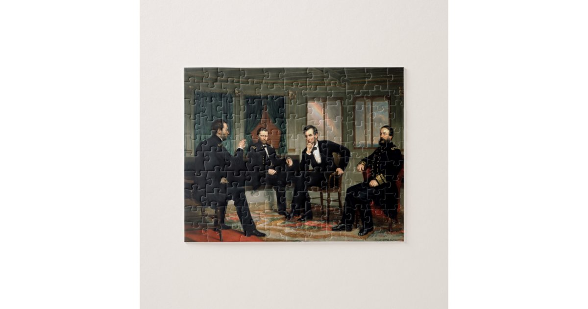"The Peacemakers" - Abe Lincoln Puzzle | Zazzle