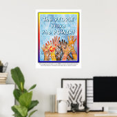 The PEOPLE Have the POWER Poster | Zazzle