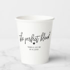The Perfect Blend, Tea or Coffee Paper Cups | Zazzle