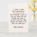 The Perfect Card (Birthday) #1 | Zazzle