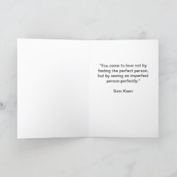 The Perfect Love Card | Zazzle