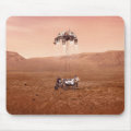 The Perseverance Rover Landing Safely On Mars. Mouse Pad | Zazzle