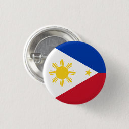 The Philippines Flag Button | Zazzle