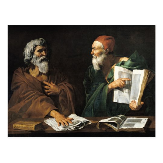 The Philosophers Postcard | Zazzle.com