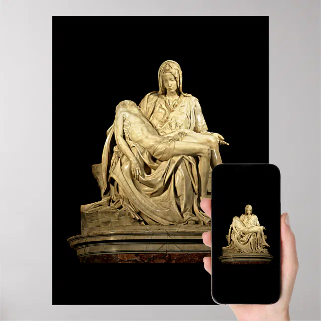 The Pieta by Michelangelo Poster | Zazzle