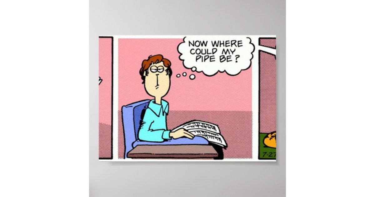 The Pipe Strip Poster | Zazzle