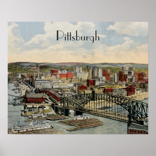 The Pittsburgh Point 1931 Poster | Zazzle.com