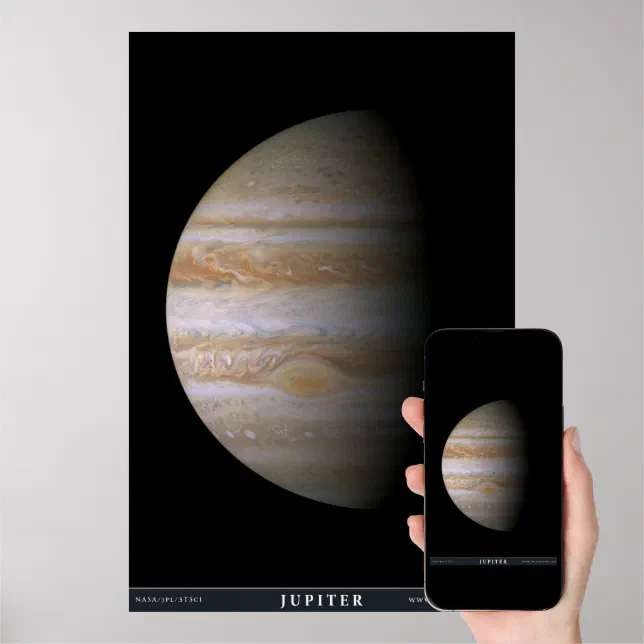 The Planet Jupiter Poster | Zazzle