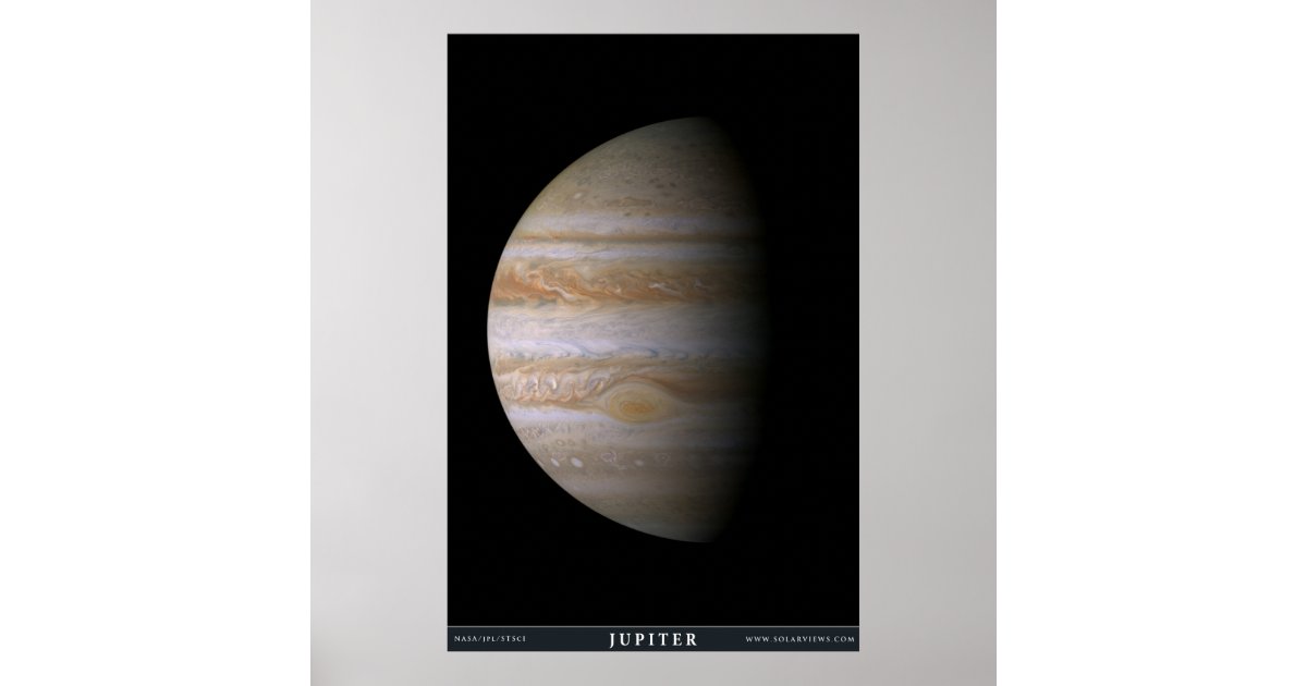 The Planet Jupiter Poster | Zazzle