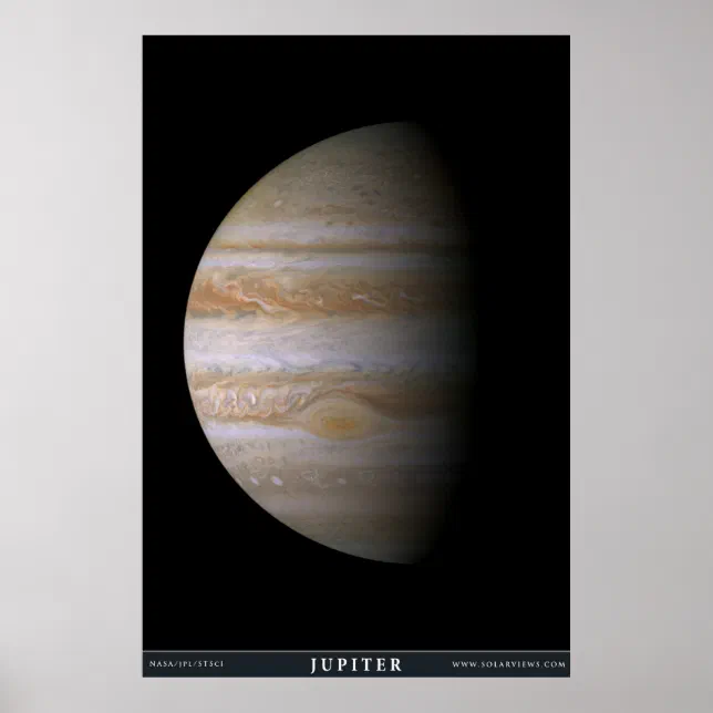 The Planet Jupiter Poster | Zazzle