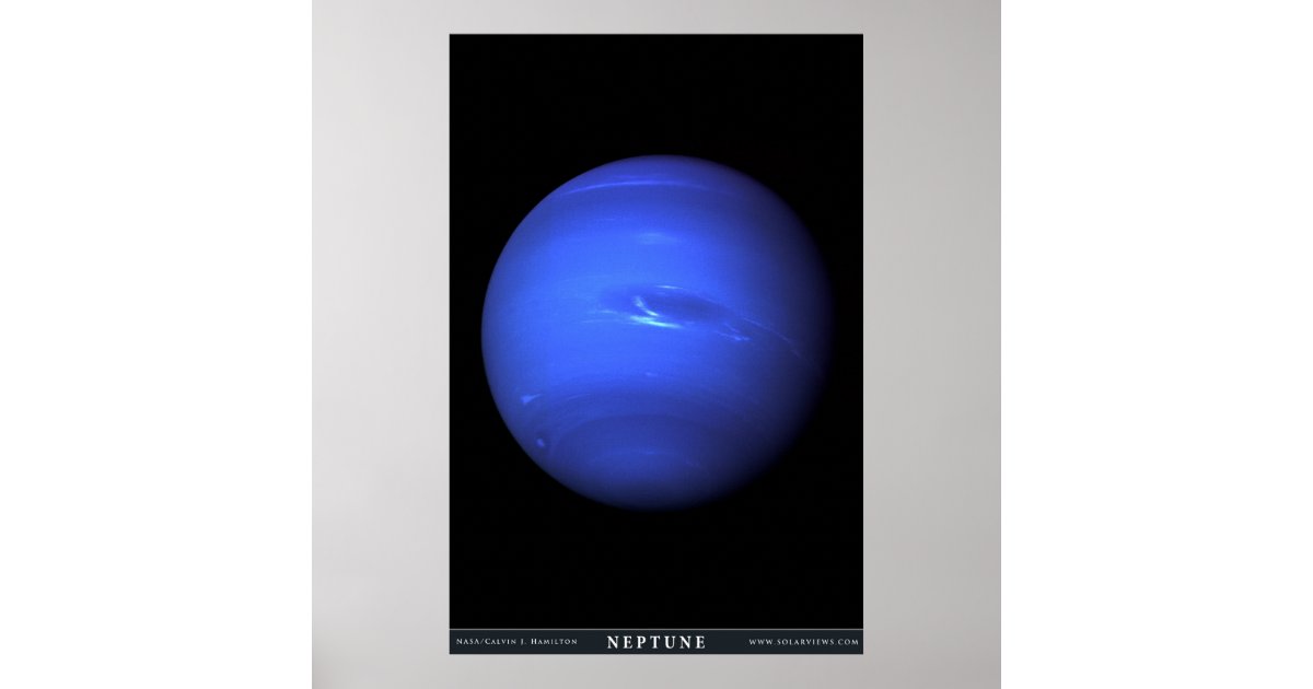 The Planet Neptune Poster | Zazzle