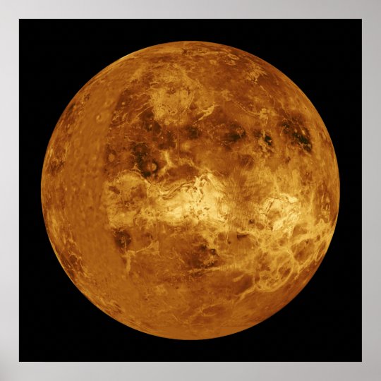 The Planet Venus Poster | Zazzle.com