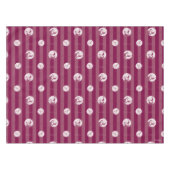 The Polar Express | Striped Santa Claus Pattern Tablecloth | Zazzle