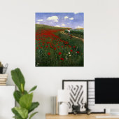 The Poppy Field Poster | Zazzle