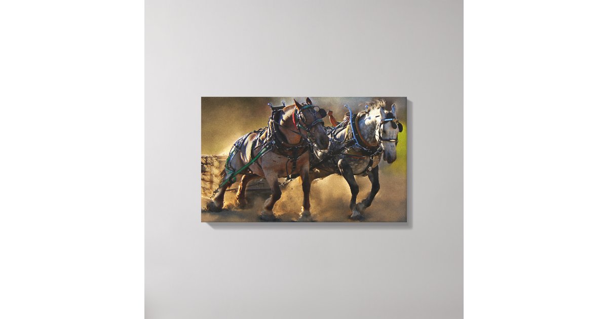 The Power of Two Canvas Print | Zazzle