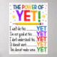 The Power Of Yet Classroom Poster | Zazzle