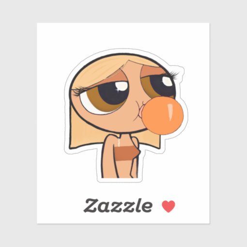 the powerpuff girls sticker | Zazzle
