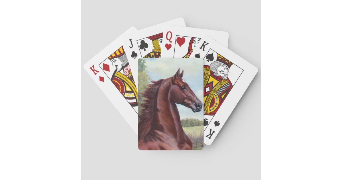 The Prince (WC Merchant Prince by JNS Fine Art Poker Cards | Zazzle