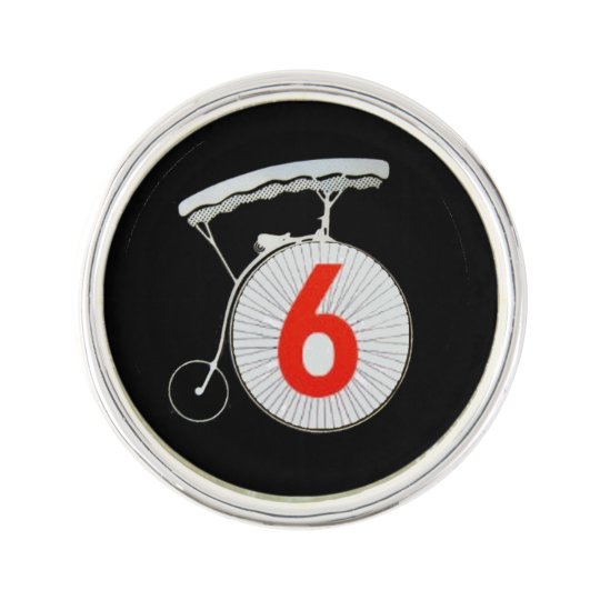 The Prisoner Number 6 Pin | Zazzle.com