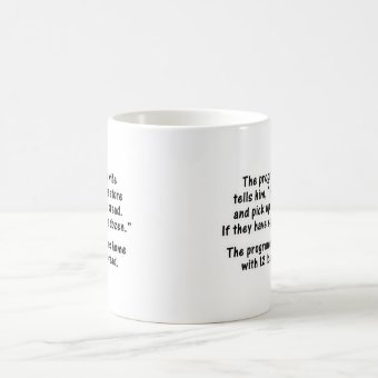 The Programmer and His Wife - Second in a series Coffee Mug | Zazzle